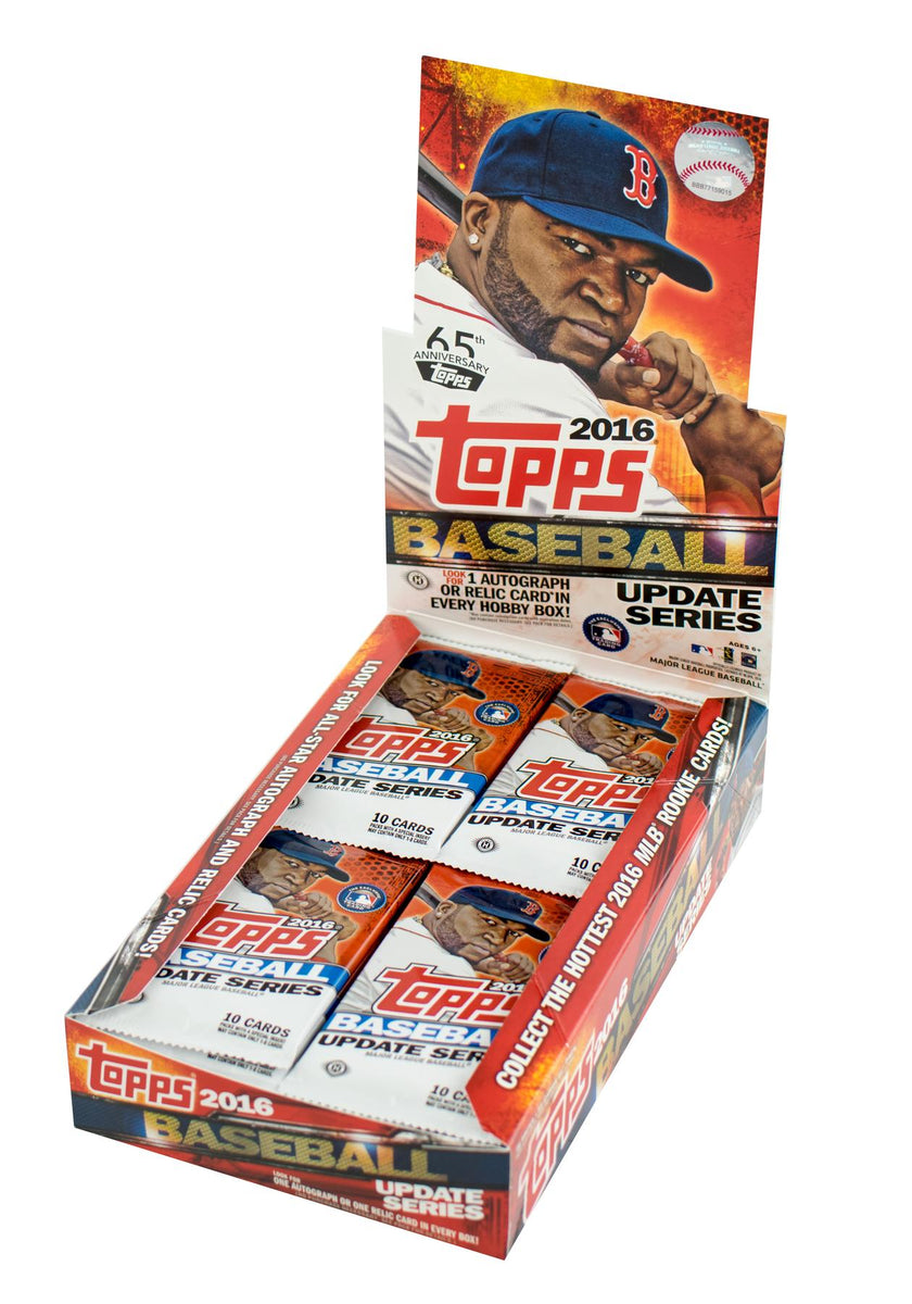 1 Pack - 2016 Topps Baseball-Update Series-Unopened Sealed-10 Cards Pe ...